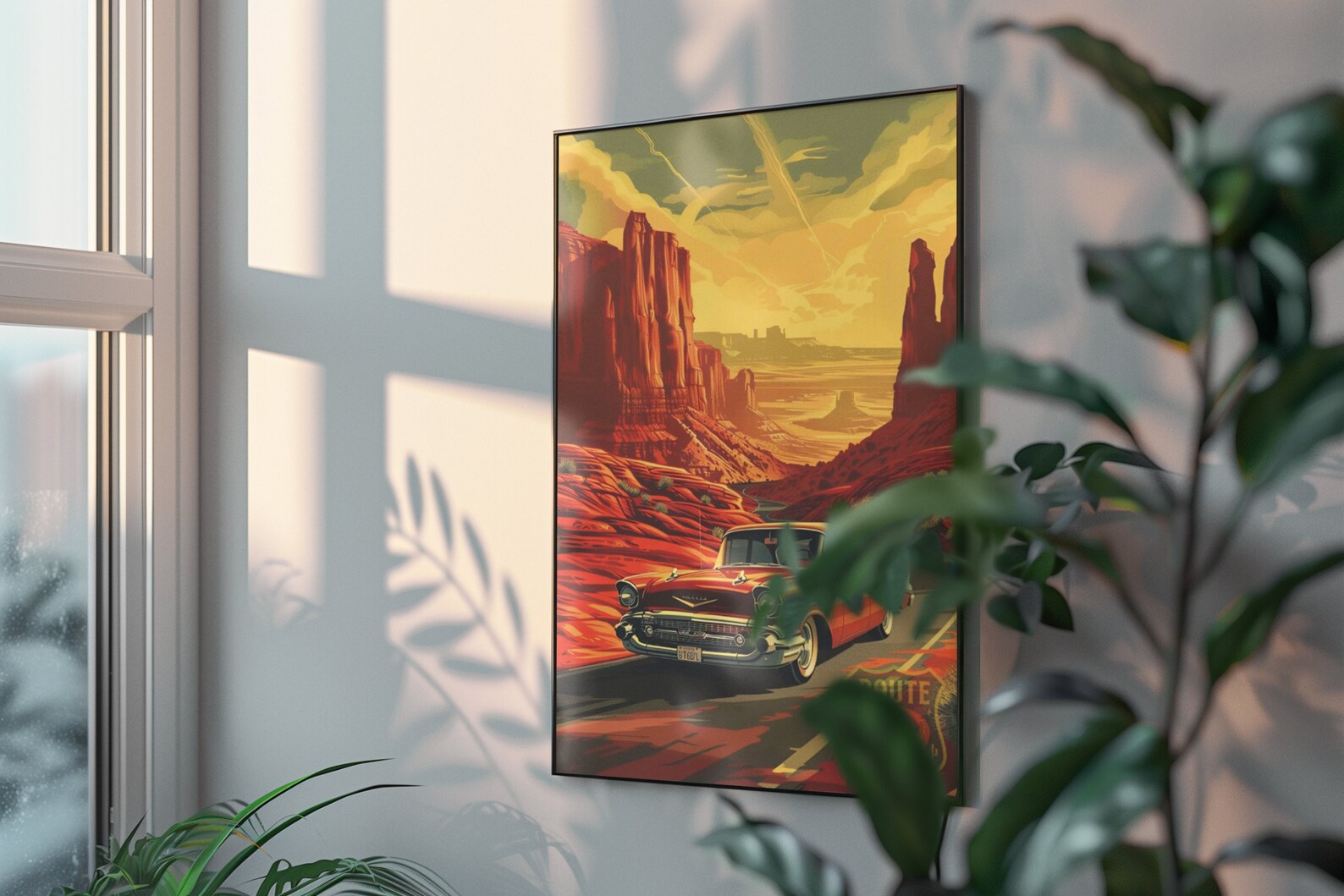 Route 66 Art Print-route 66-route 66 Wall Decor-route 66 Print-route 66 ...