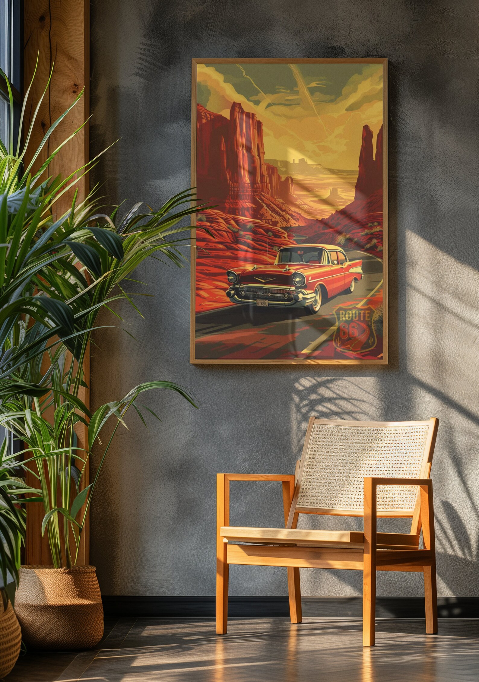 Route 66 Art Print-route 66-route 66 Wall Decor-route 66 Print-route 66 ...