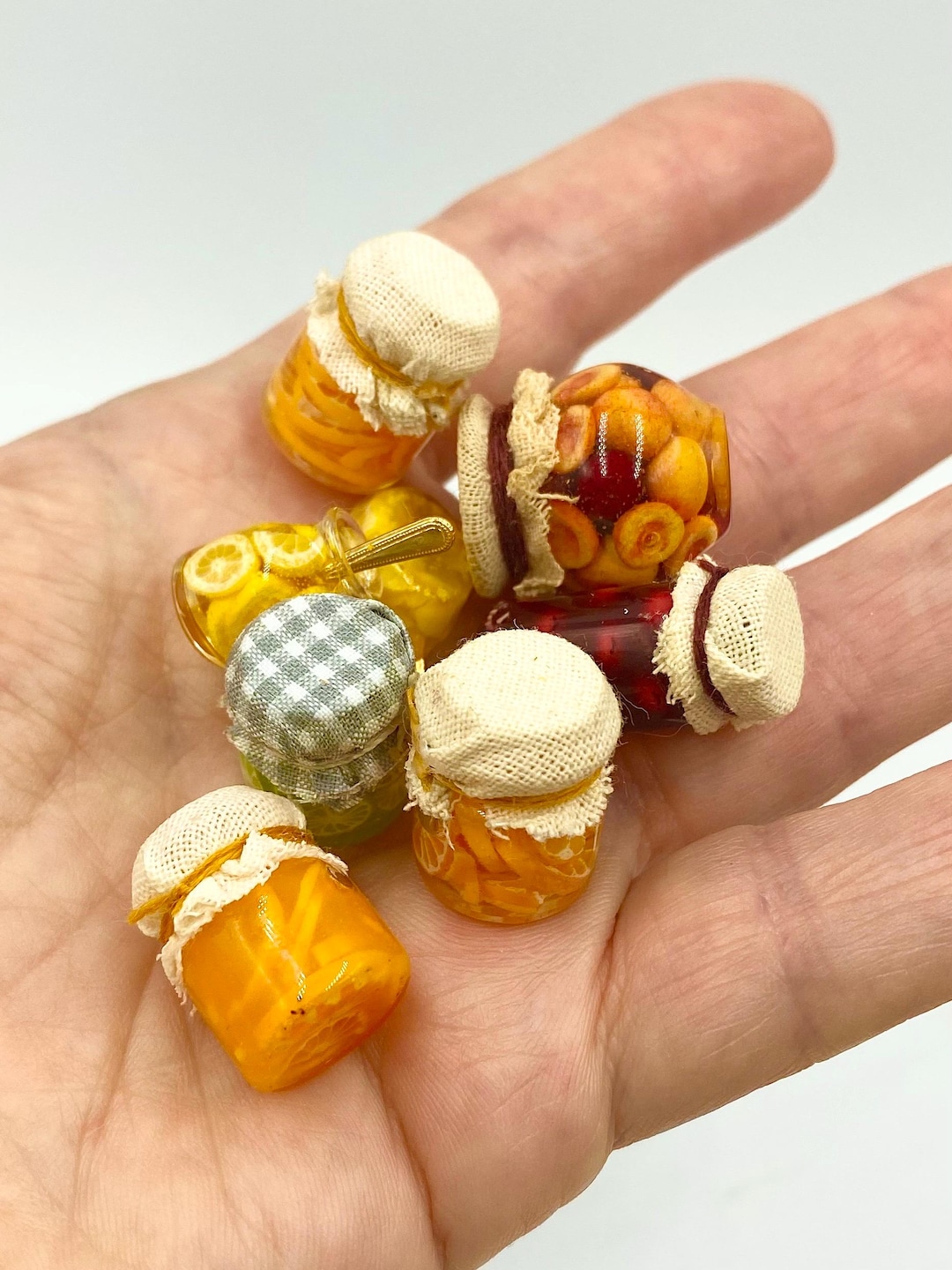 Miniature Jar of Jam - Etsy UK