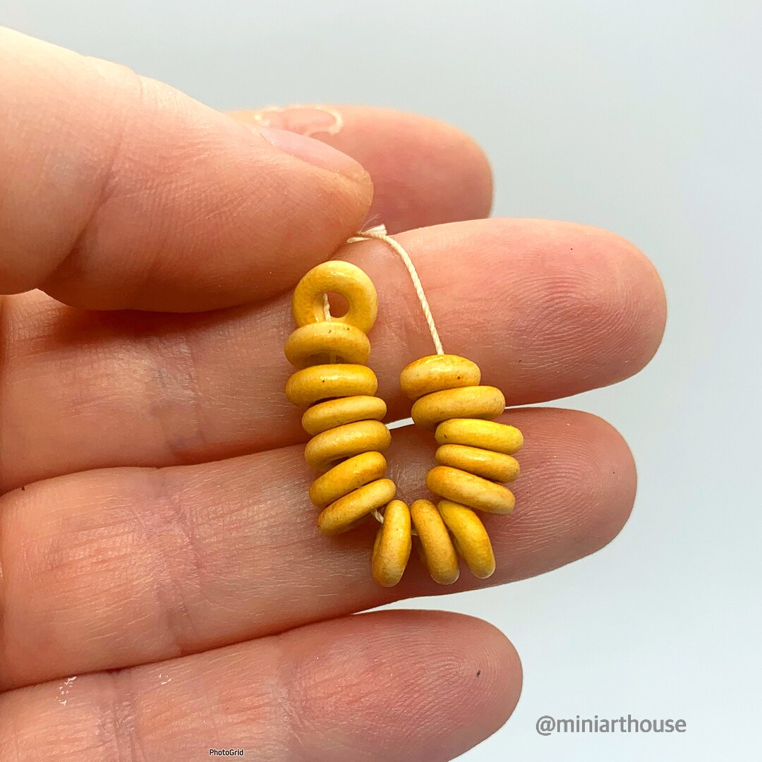 Miniature Bunch of Bagels - Etsy