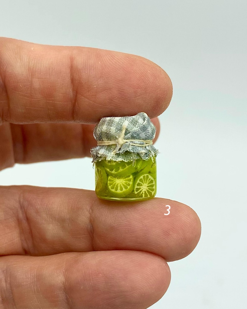 Miniature Jar of Jam - Etsy UK