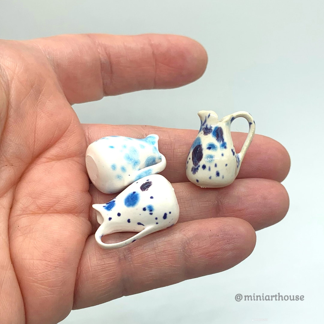 Miniature Ceramic Jug / Scale 1:12 / Making Handmade - Etsy