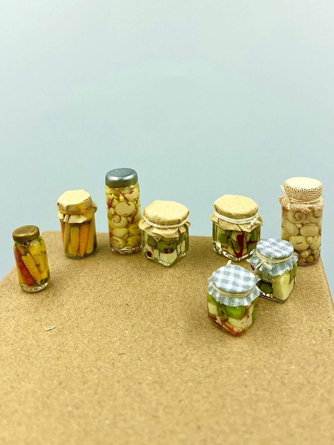 Scale 1/12 Miniature Pickles for Doll House Kitchen - Etsy