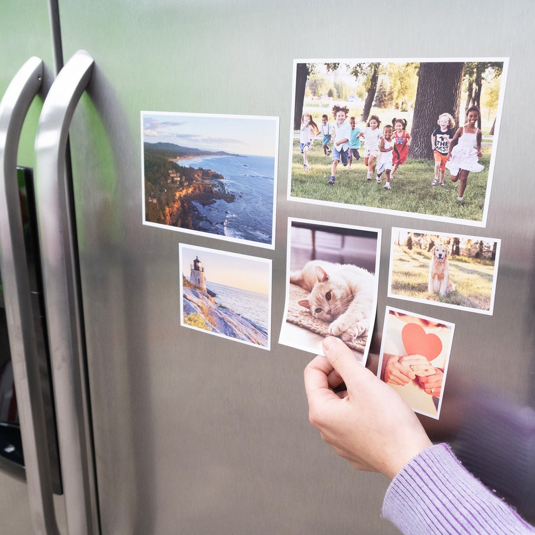Custom Fridge Photo Magnets | Photo Magnet Prints | Holiday Gift ...
