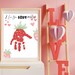 I Love You BERRY Much Valentines Day Activities, Printable Handprint ...