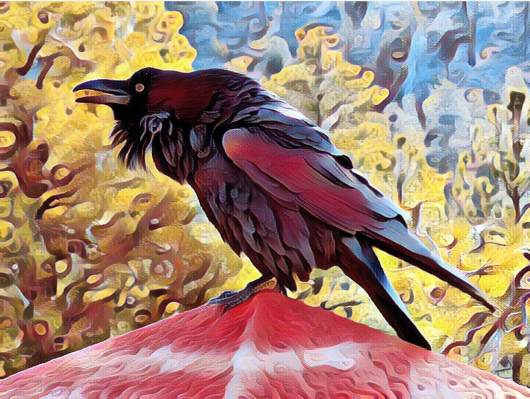 Crow. Printable Art - Etsy