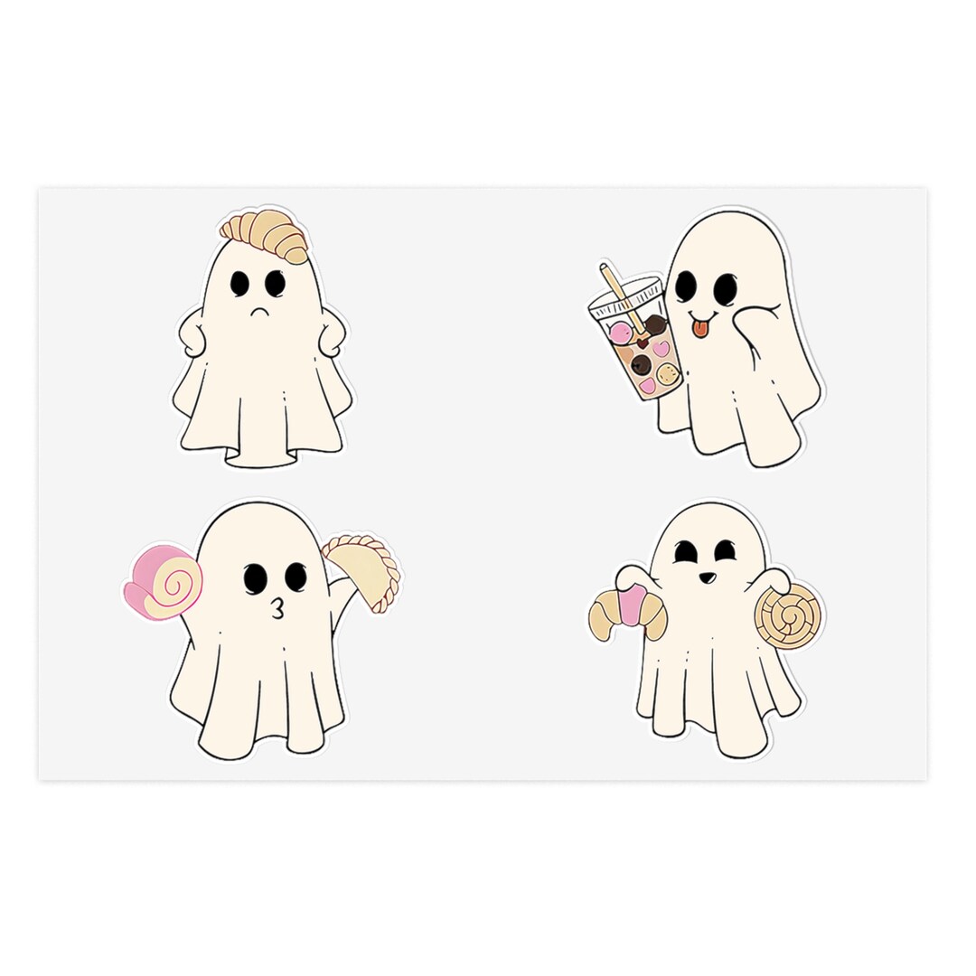 Cute Ghost Spooky Conchas Mexican Halloween Dia De Muertos - Etsy