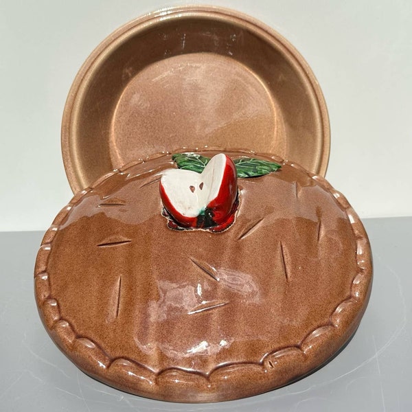 Ceramic Apple Pie - Etsy