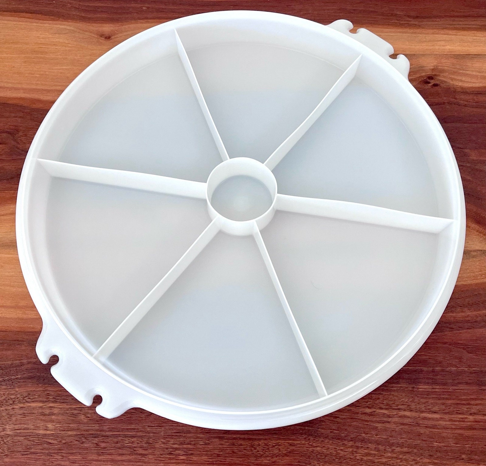 Vintage Tupperware 405-1 Divided Party Susan Tupper Seal Lid 224-11 - Etsy