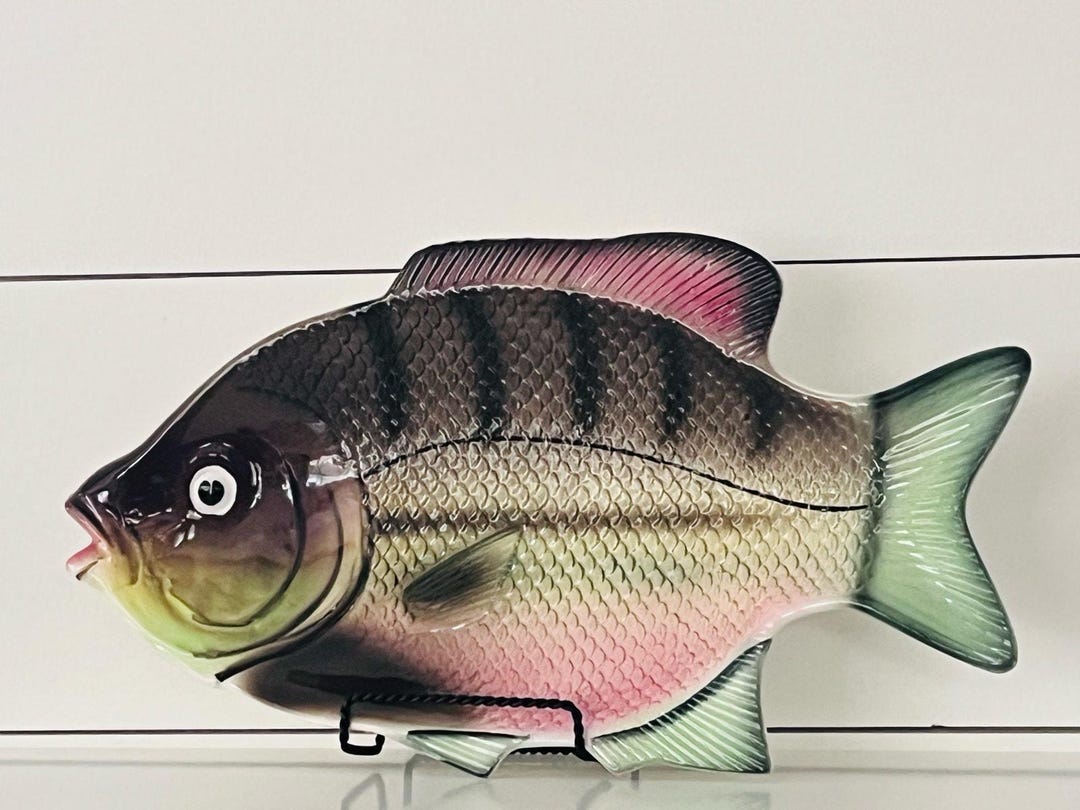 Vintage Kenmar Japan Fish Plate: Sea Bass Wall Display - Etsy