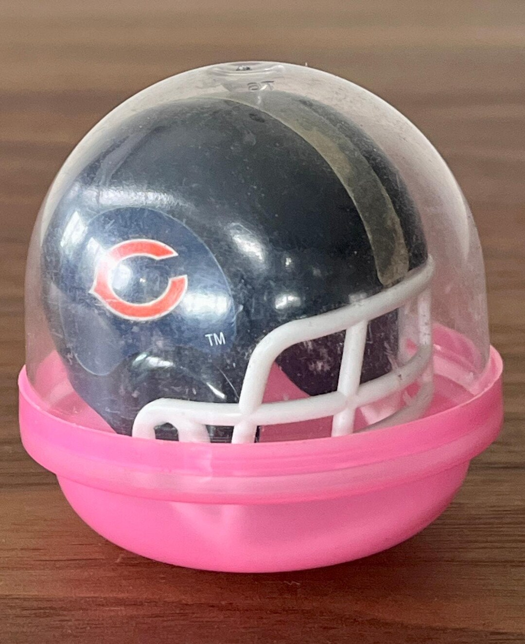 Vintage NFL Mini Gumball Vending Machine Chicago Bears Football Plastic ...