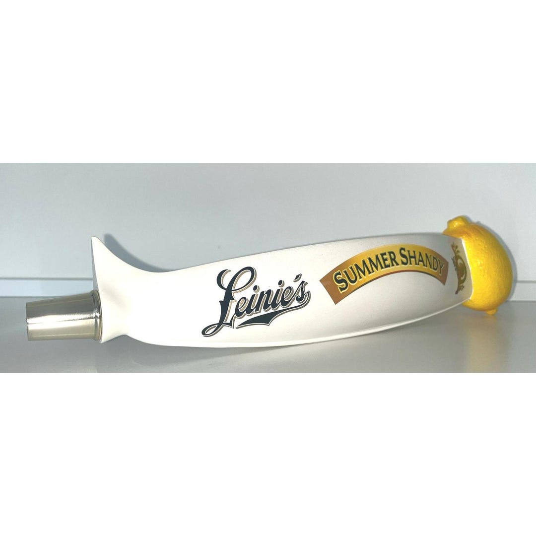 LEINIE'S Leinenkugel Summer Shandy Canoe Lemon 13.5” Beer Tap Handle W ...