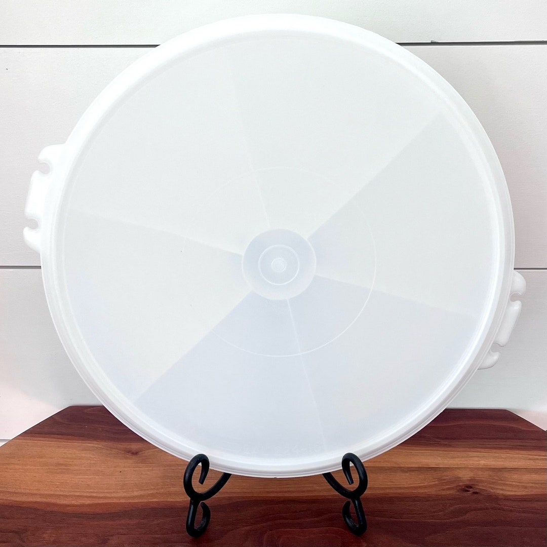 Vintage Tupperware #405-1 Divided Party Susan Tupper Seal Lid 224-11 - Etsy