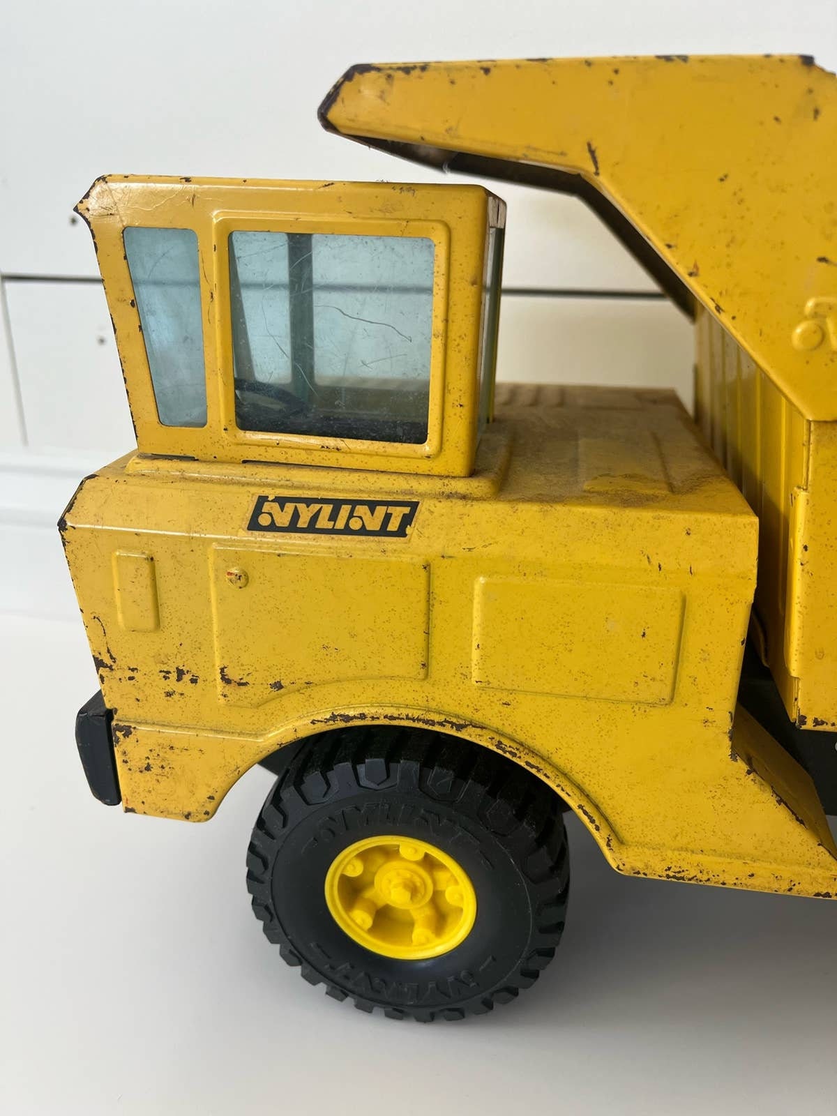 Vintage Nylint Toys Jumbo Yellow Metal Dump Truck - Etsy