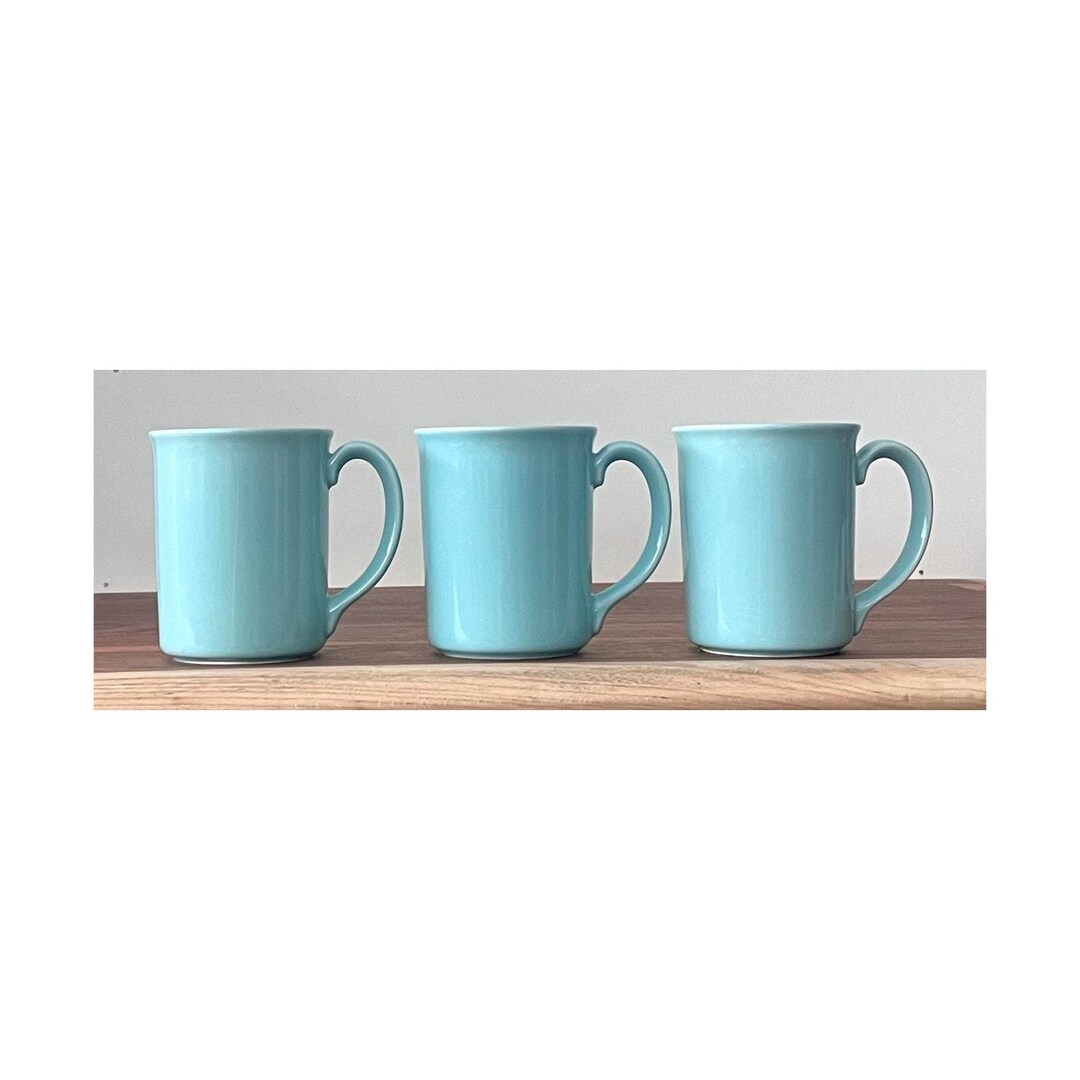 Prego Aqua by Corning Crown Mug Cup Coffeetea Cocoa Set of 3 ...