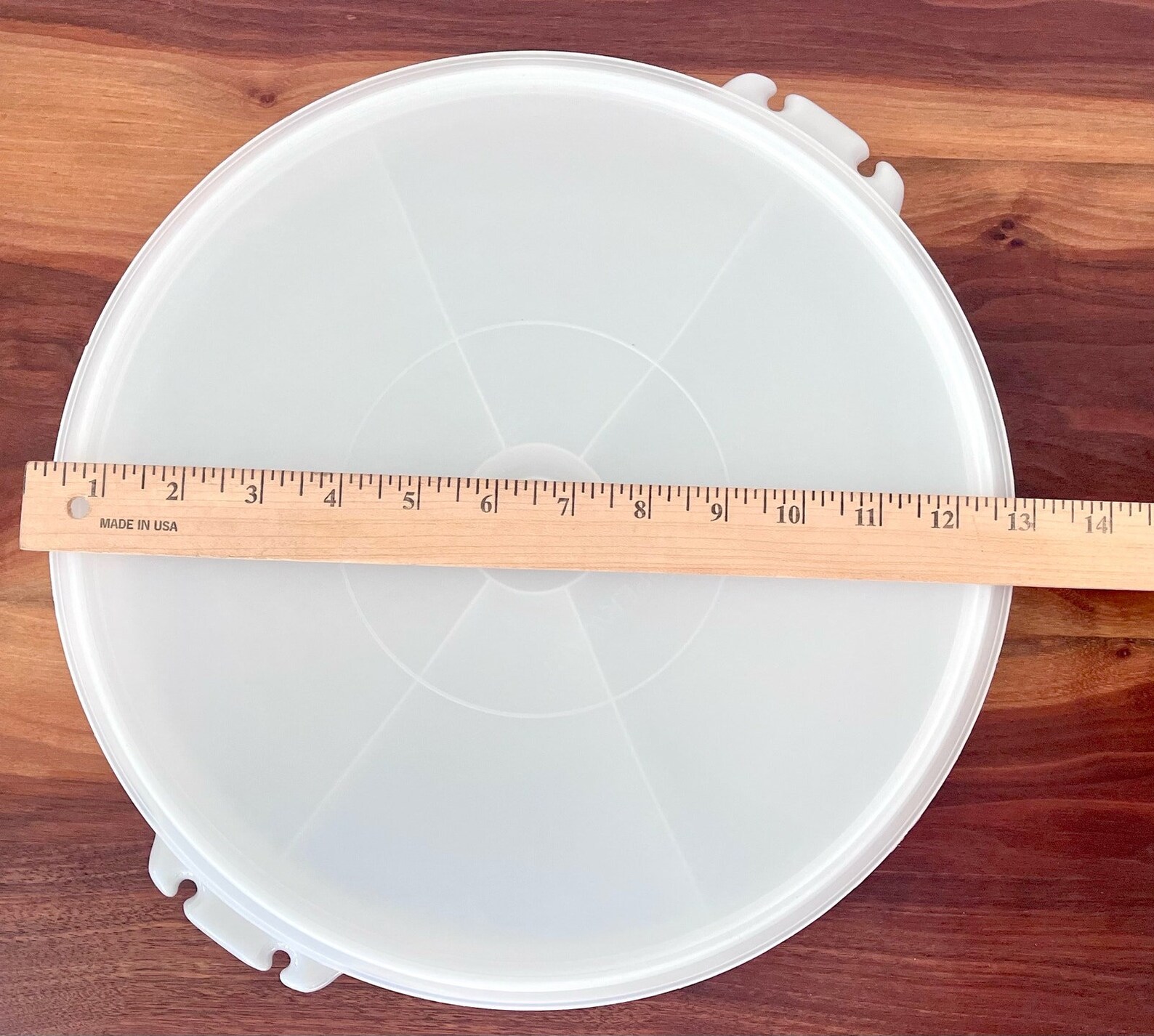 Vintage Tupperware 405-1 Divided Party Susan Tupper Seal Lid 224-11 - Etsy