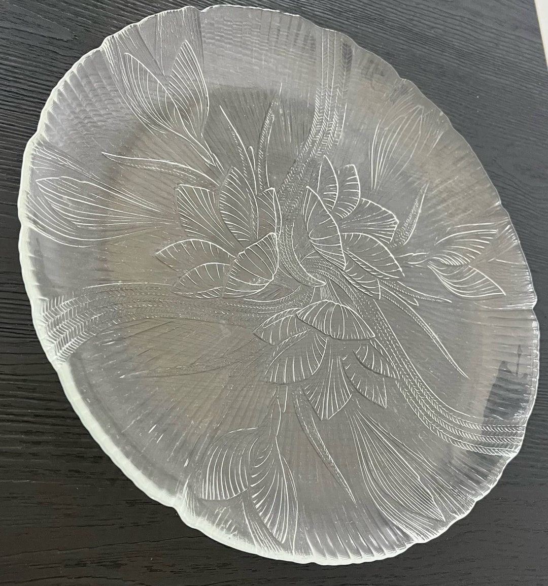 Arcoroc Torte Plate - Etsy