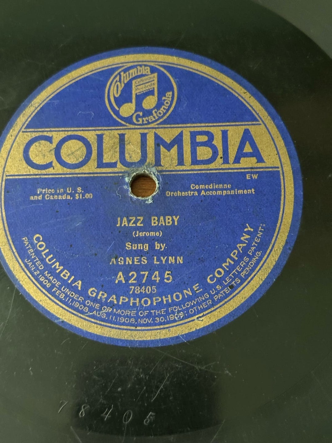 Agnes Lynn/irving & Jack Kaufman Jazz Baby/i Ainten Goten Notime Have Blues - Etsy