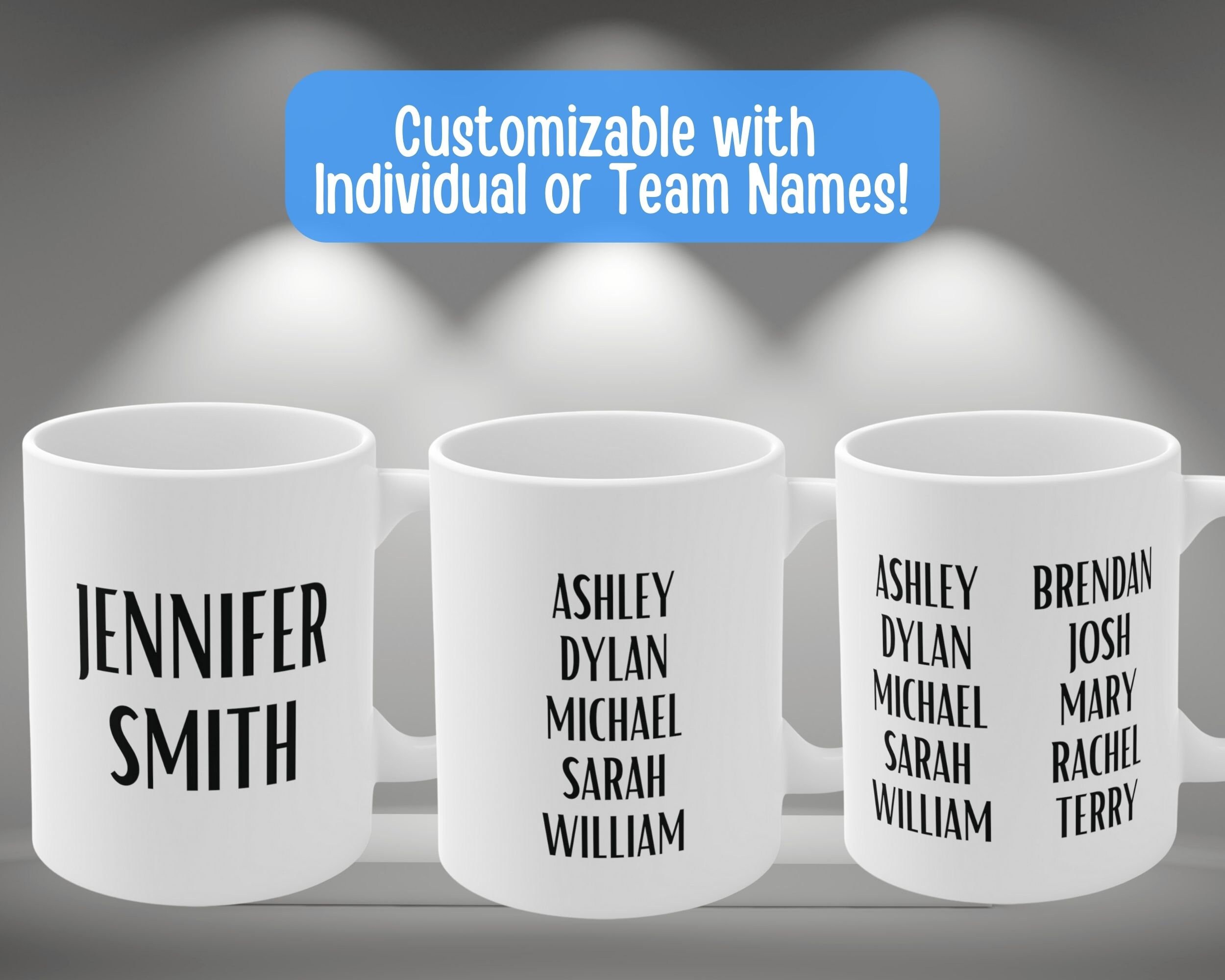 Personalized Best Recruiting Team Ever Mug Gift for Employee - Etsy