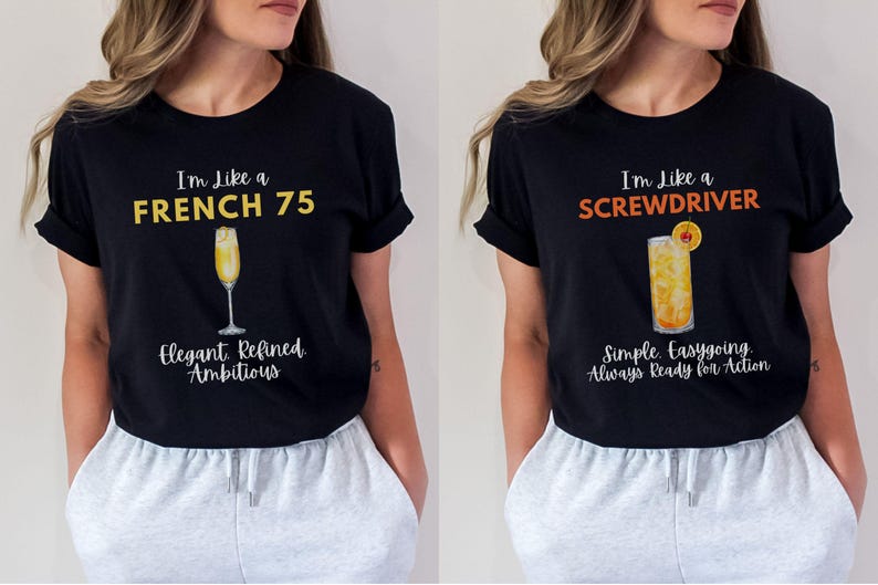 Funny Screwdriver Cocktail Matching Group Shirt Gift for Bachelorette ...