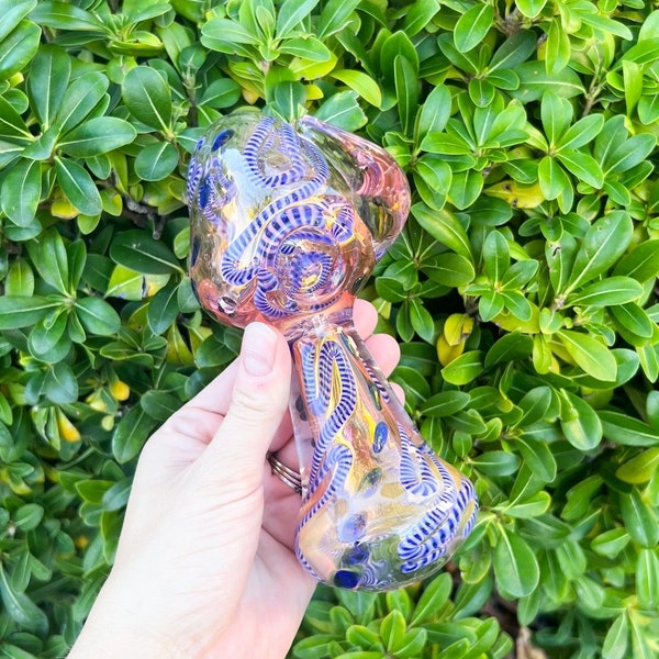 Large Glass Pipe - Etsy