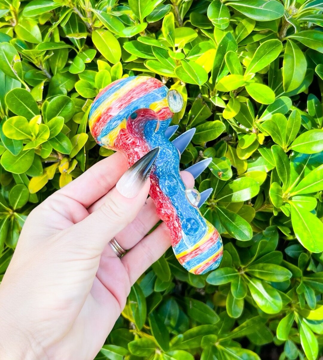 Rainbow Hand Pipe Cute Pipe Love Pipe Pride Pipe Unique Pipe Girly Pipe ...