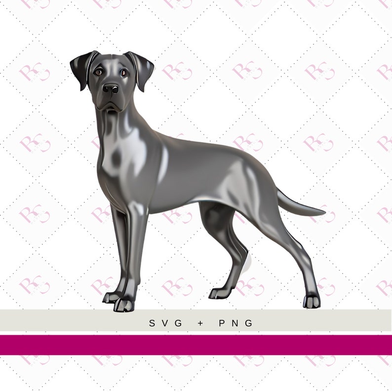 Great Dane SVG, Dog Svg, Animal Svg, Pet SVG, PNG, Instant Download ...
