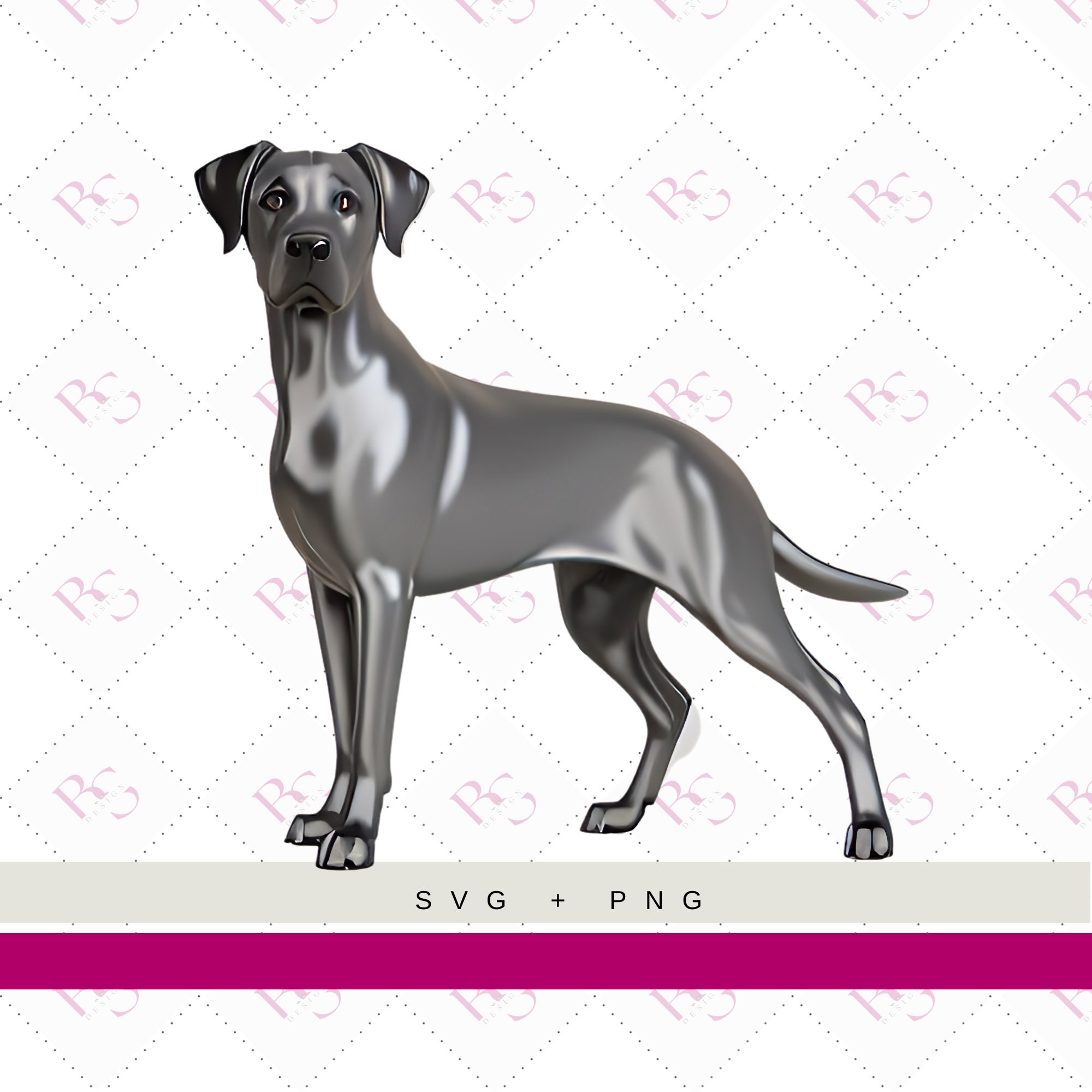 Great Dane SVG, Dog Svg, Animal Svg, Pet SVG, PNG, Instant Download ...