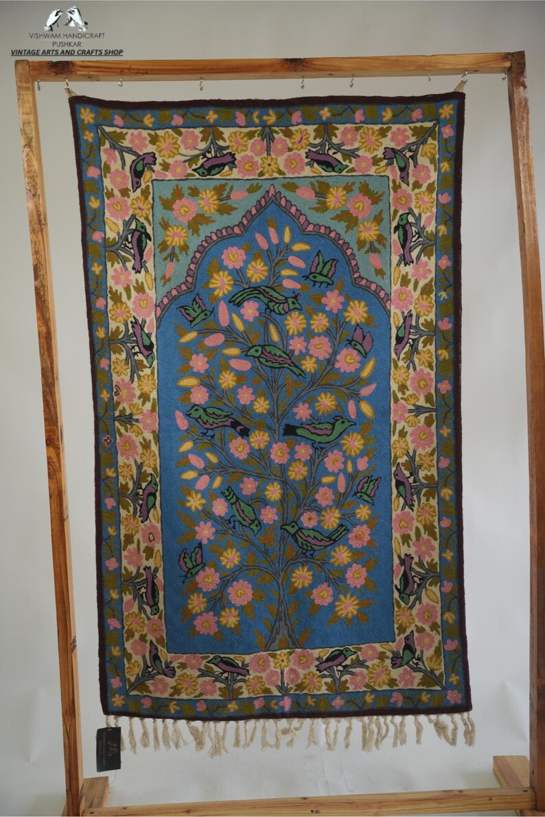 Handmade Tree of Life Wall Hanging: Decorative Wall Art 124x73cm - Etsy