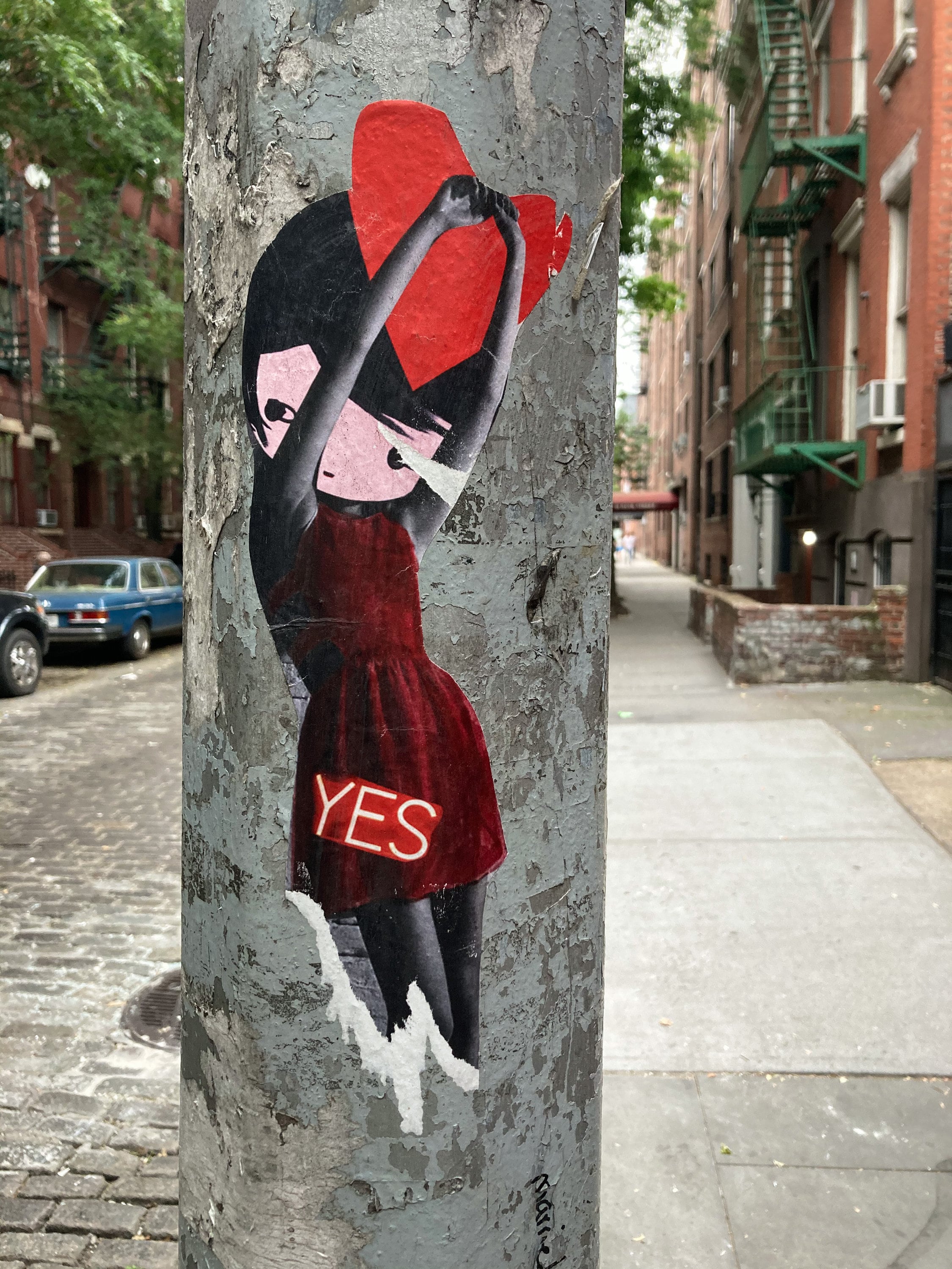 YES, New York Street Art, Digital Download - Etsy