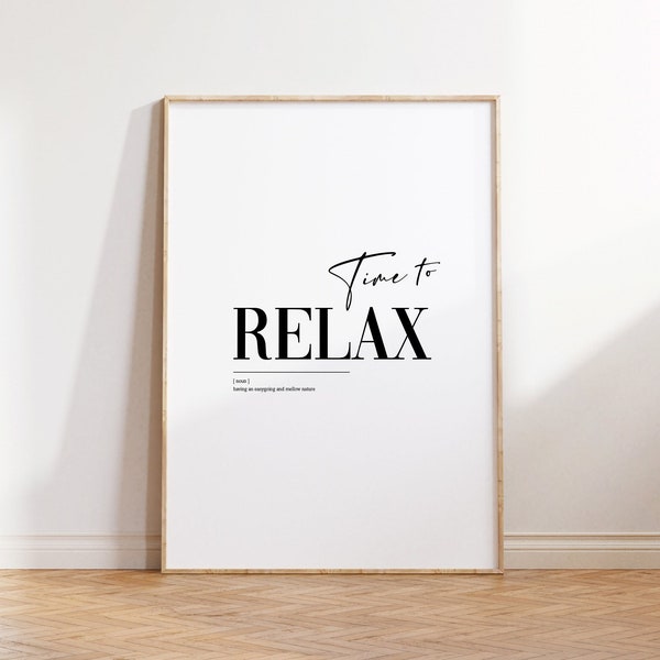 Relax - Etsy