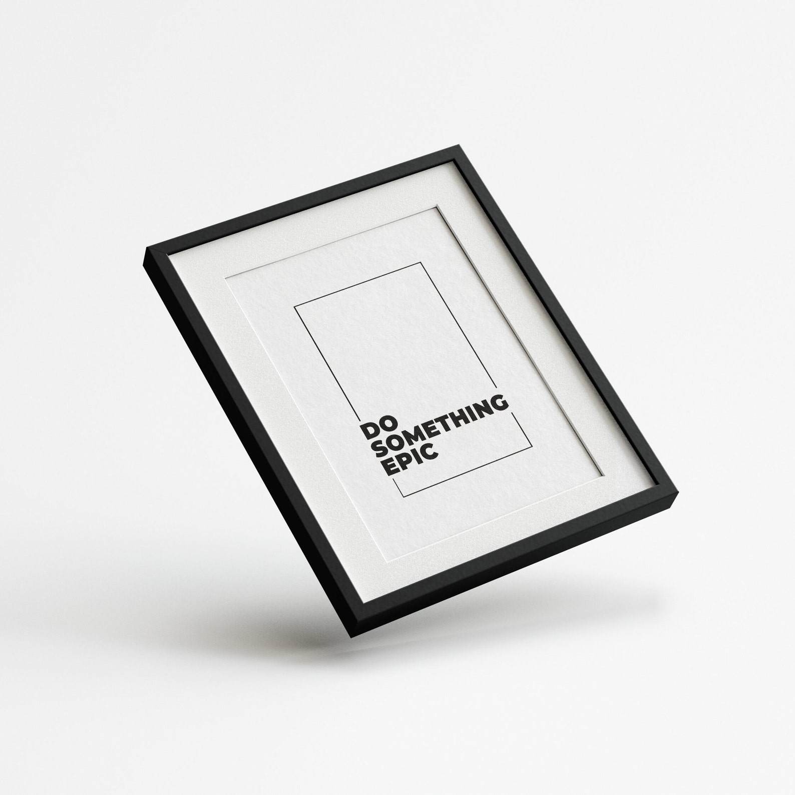 Minimalist Motivation Focus Print Set, Motivational Hard Work Office ...