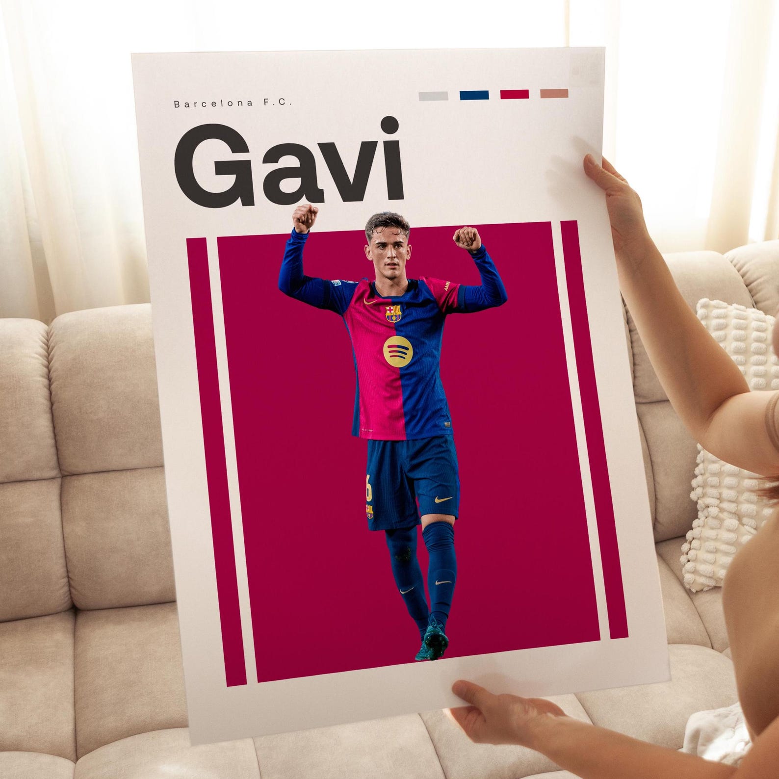 Lamine Yamal Pedri Raphinha Gavi Cubarsi Dani Olmo Bundler, Soccer ...