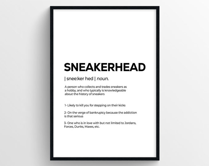 Nike Sneaker Box Poster Wall Art - Etsy
