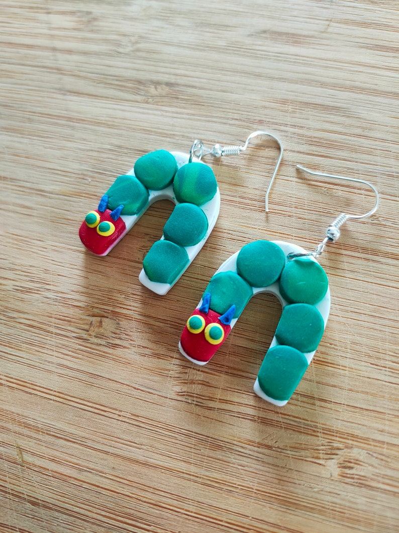 3D Hungry Caterpillar Dangles - Etsy