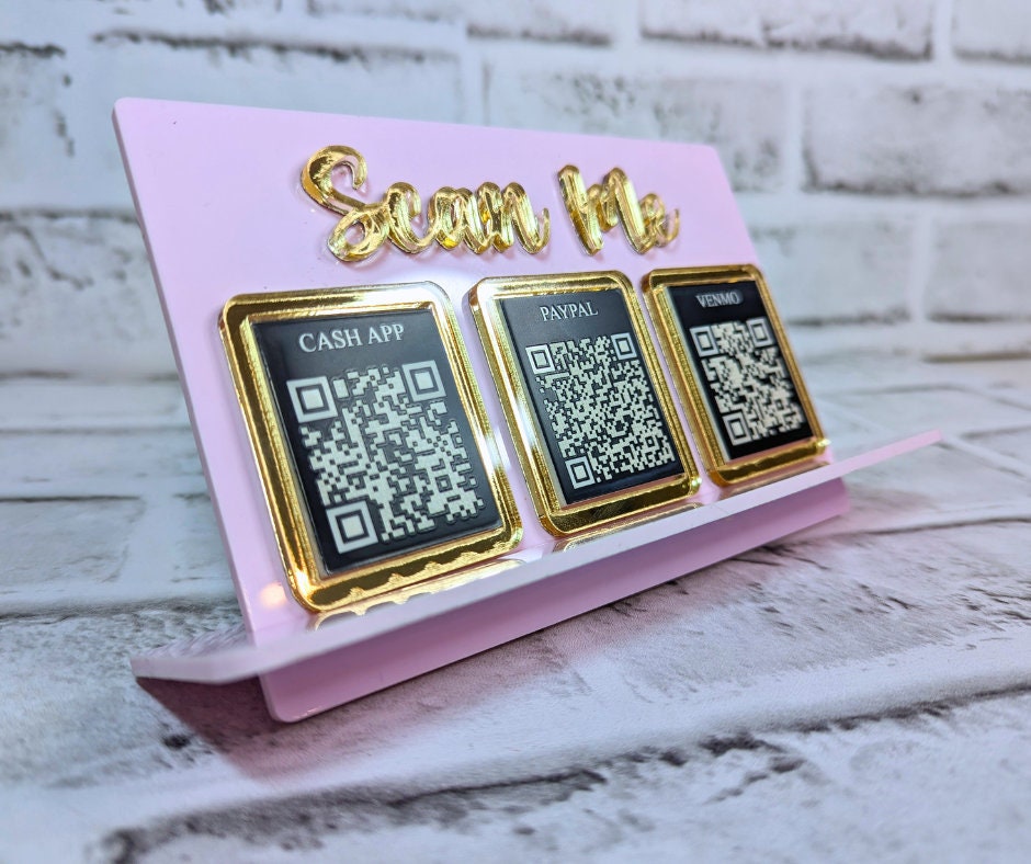 QR Code Sign Svg | Social Media Sign Svg | 1 to 3 QR Code Sign Svg ...