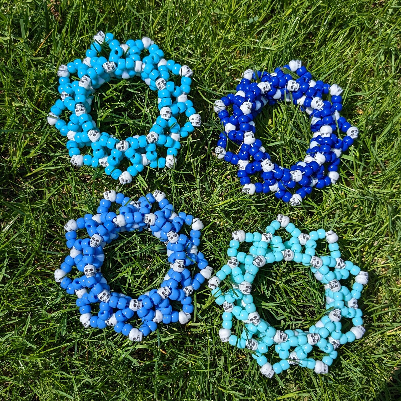 Kandi Cuff. Kandi for Festival, Beaded Cuff Bracelet, Candy Bracelet ...