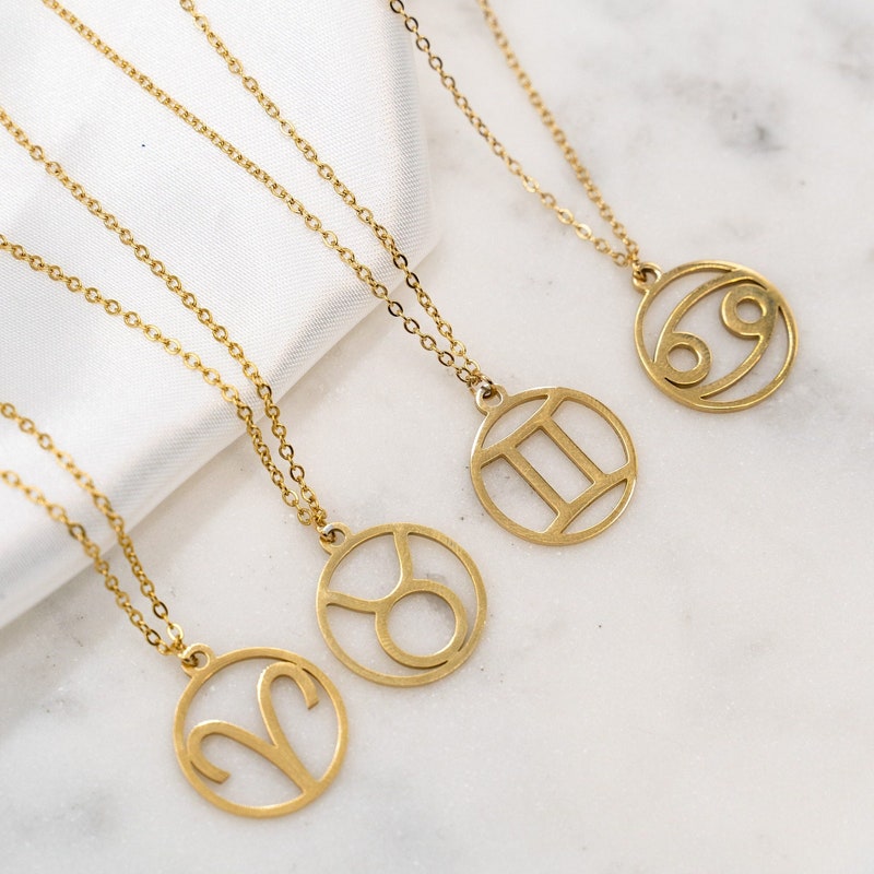 Zodiac Sign Jewelry - Etsy