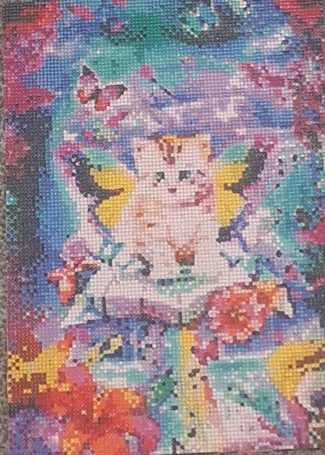 COMPLETED Cute Kitten Diamond Painting - Etsy