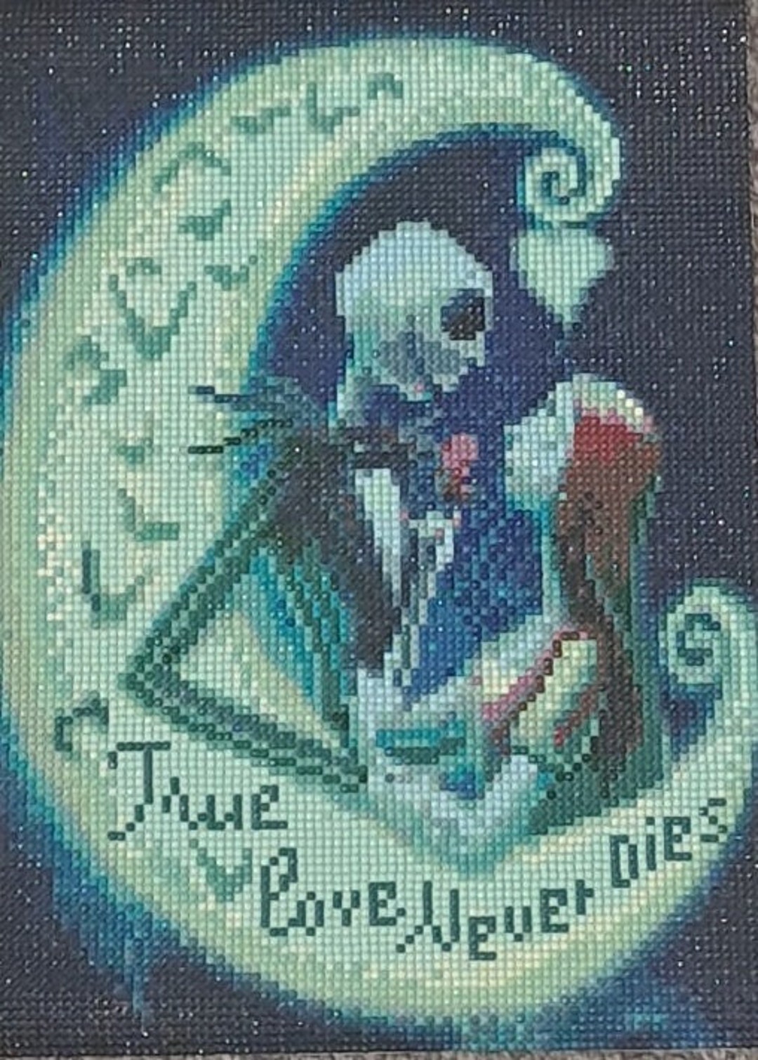 COMPLETED A Nightmare Before Christmas Diamond Painting - Etsy