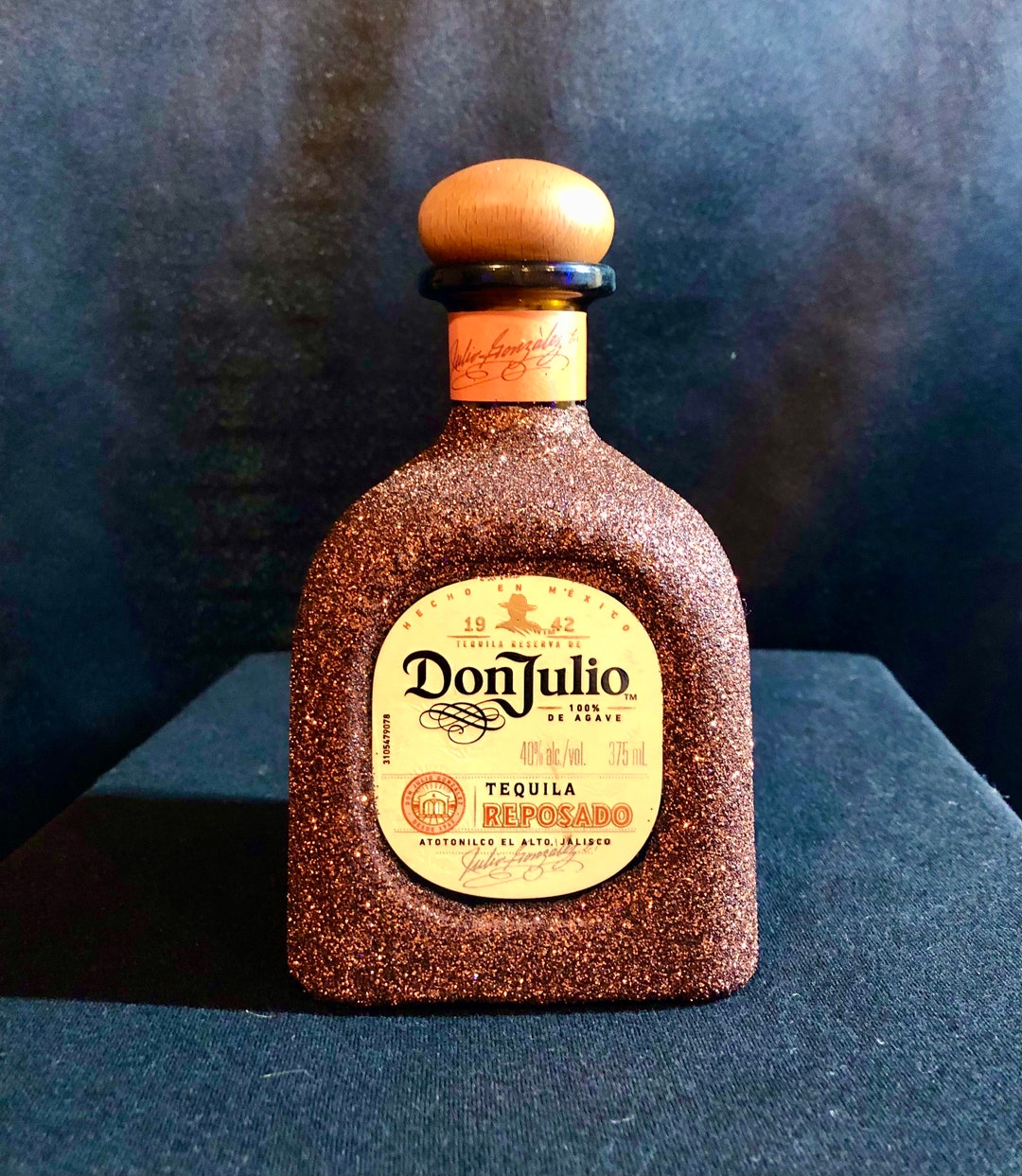 Decorative Don Julio Reposado Glitter Bottle - Etsy