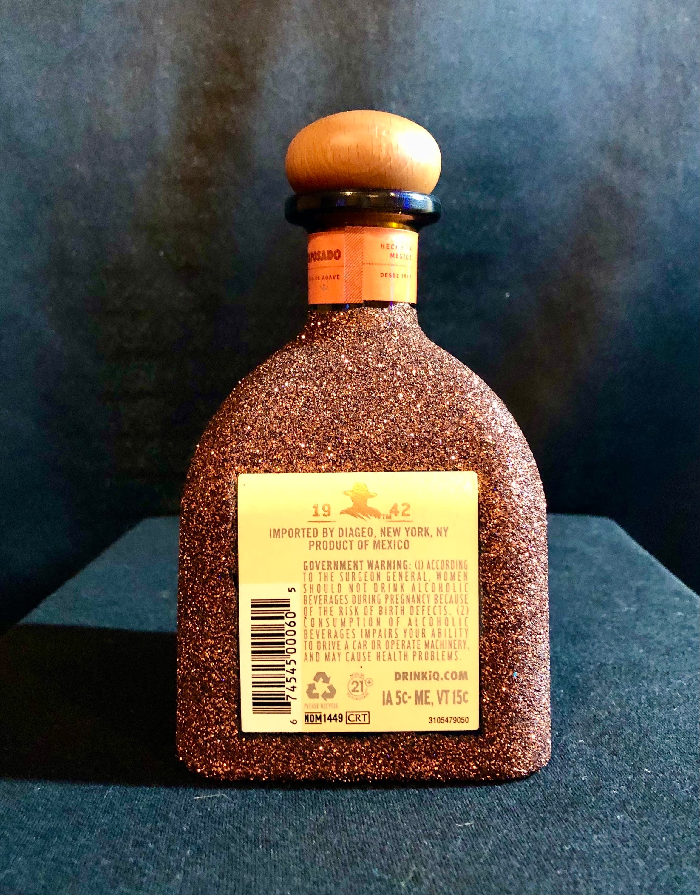 Decorative Don Julio Reposado Glitter Bottle - Etsy