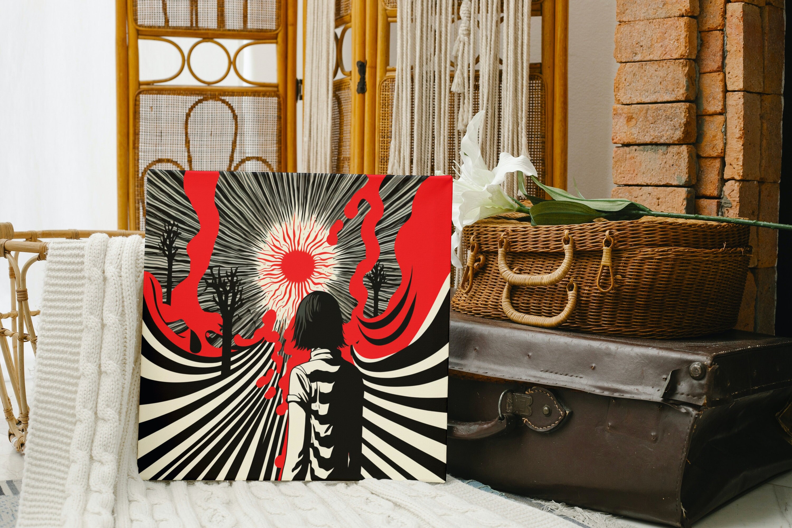 Pop Art Deco Art Digital Art Print, AI Generated, Wall Art, AI Art ...