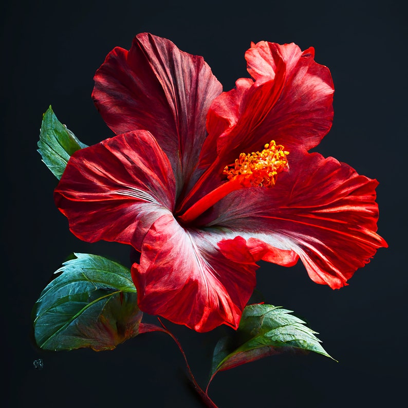 Flower Digital Art Print, AI Generated, Wall Art, AI Art, Digital ... Flower Digital Art Print, AI Generated, Wall Art, AI Art, Digital ...