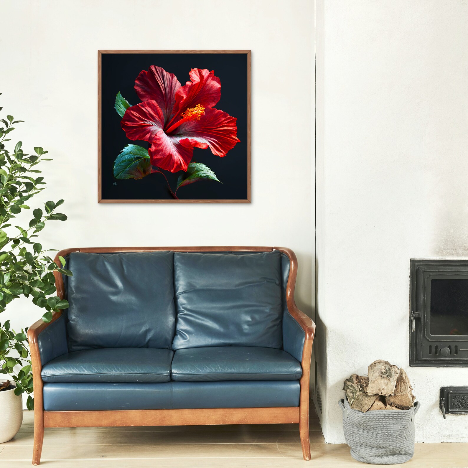 Flower Digital Art Print, AI Generated, Wall Art, AI Art, Digital ...
