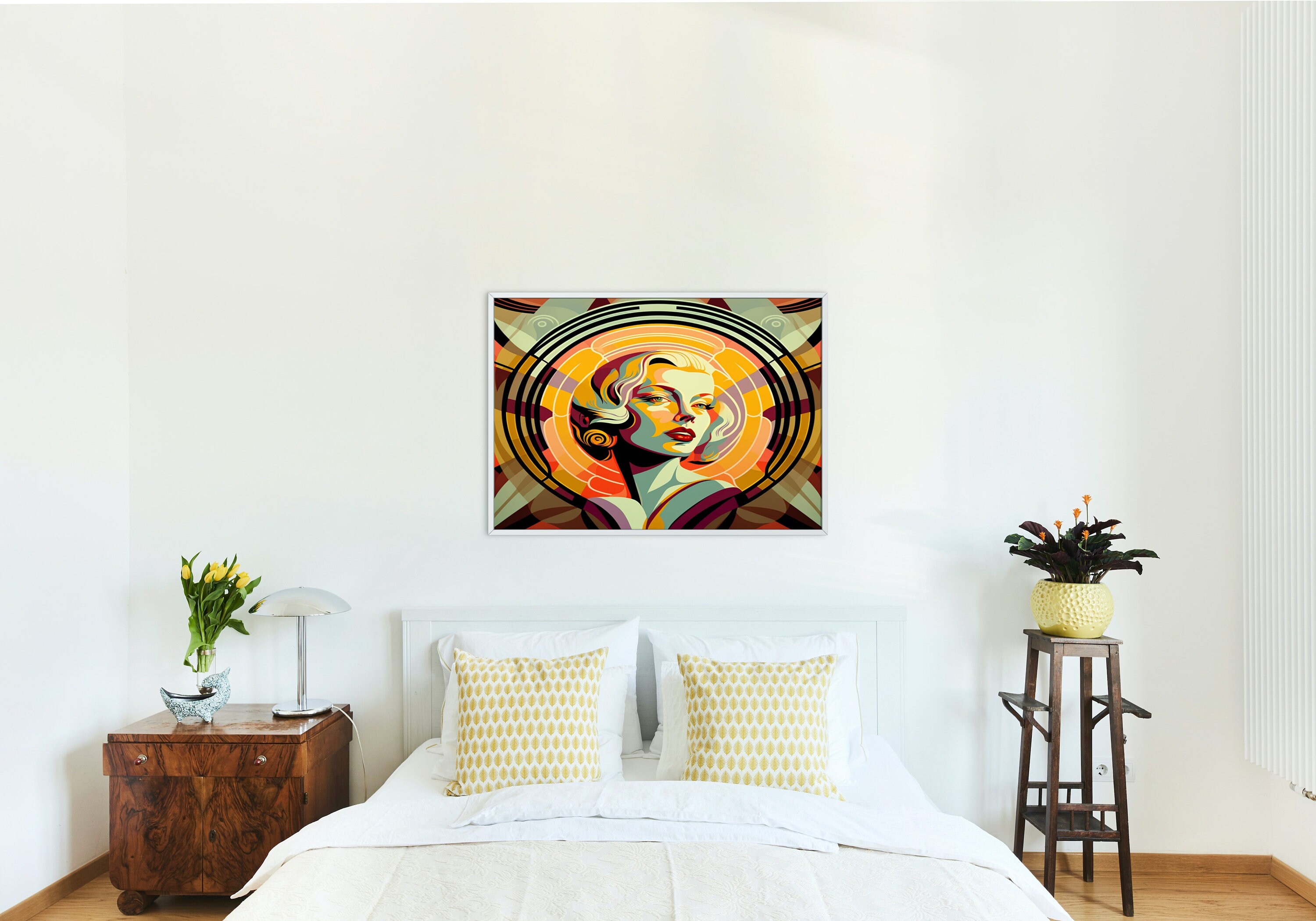 Pop Art, Digital Art Print, AI Generated, Wall Art, AI Art, Digital ...