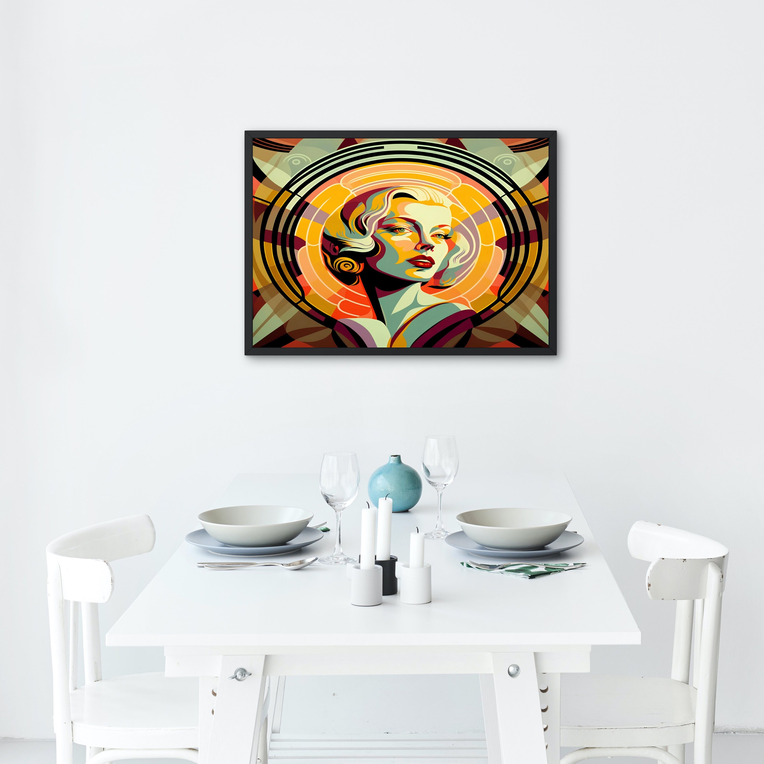 Pop Art, Digital Art Print, AI Generated, Wall Art, AI Art, Digital ...