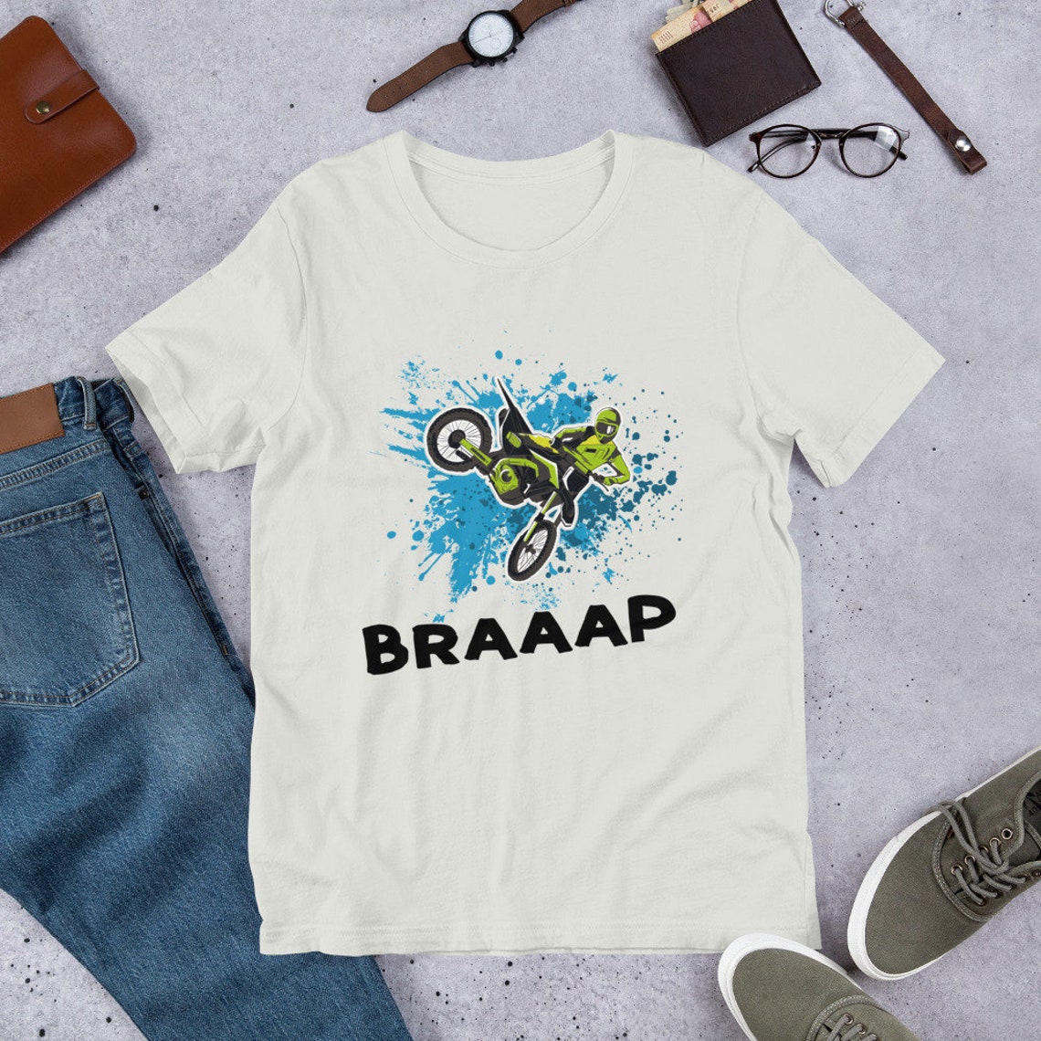 Vintage Motocross MX Braaap Retro Unisex T-shirt - Etsy