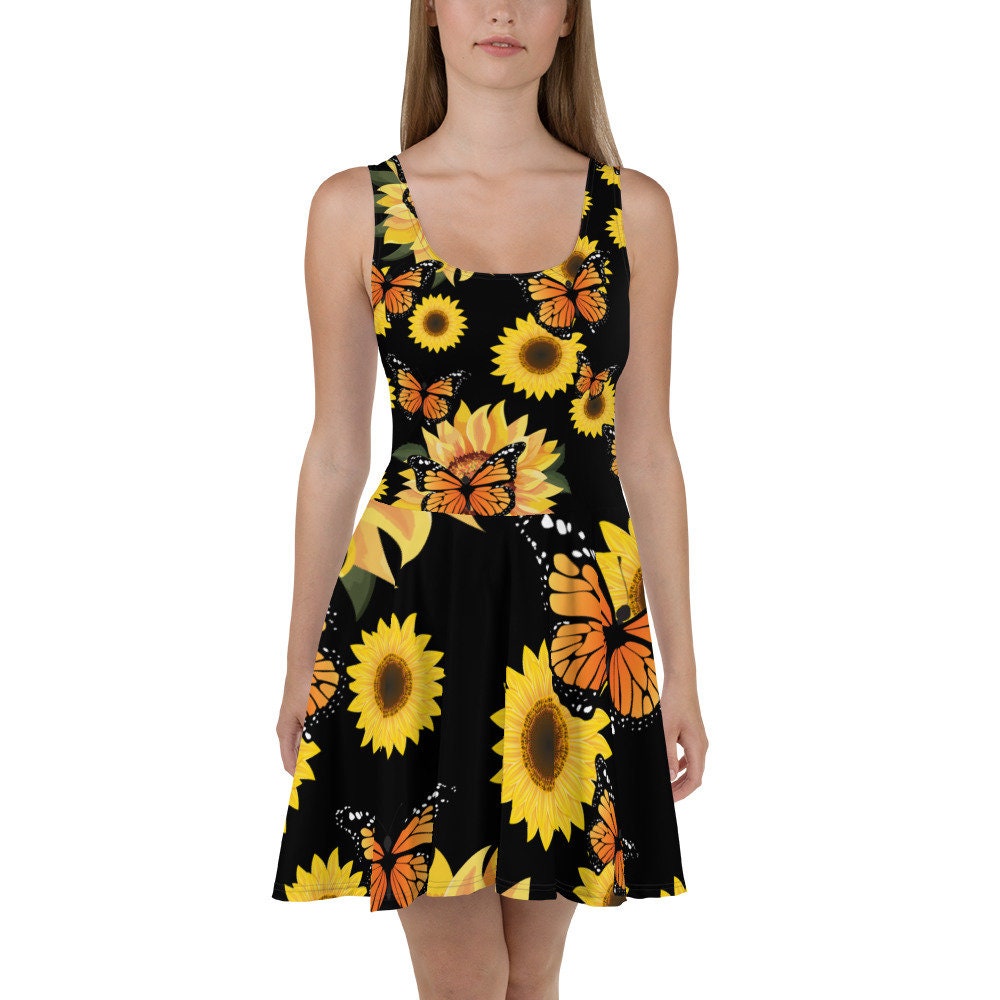 Funny Monarch Butterfly Designs Sunshine Vintage Sunflower and Monarch ...