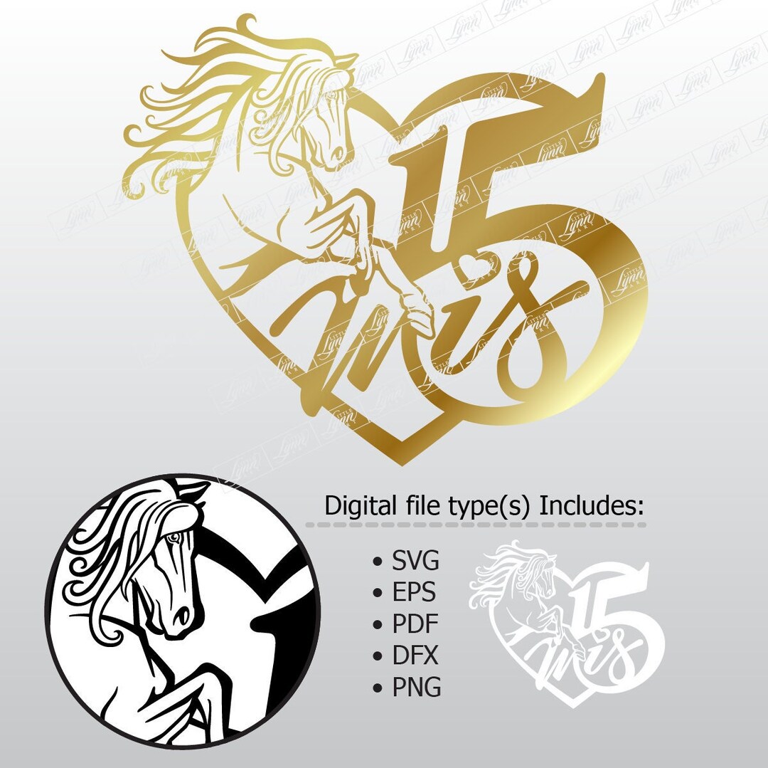 Mis Quince Vaquero SVG | Quinceañera Country Style | Mis 15 Huapango ...